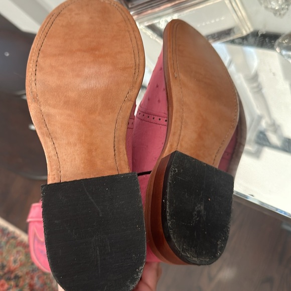 luchese | Shoes | J Chisholm Ostrich Leather Western Cowgirl Boots ...